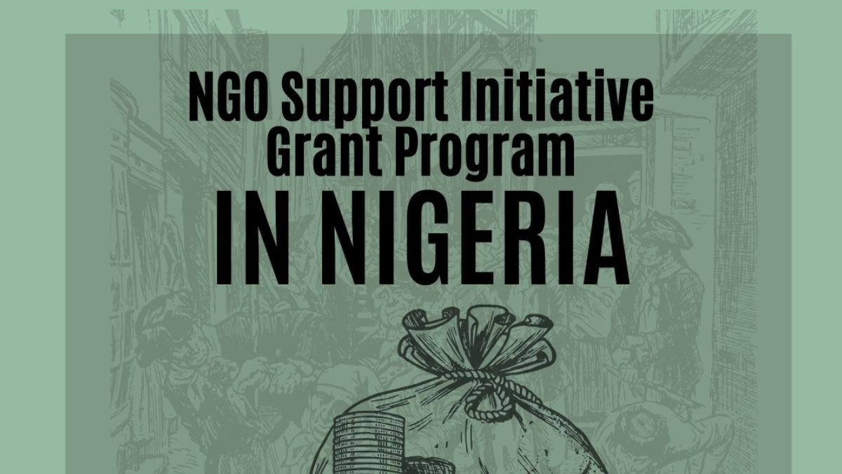 Link To Apply For The ₦5 million NGO Support Initiative Grant Program
