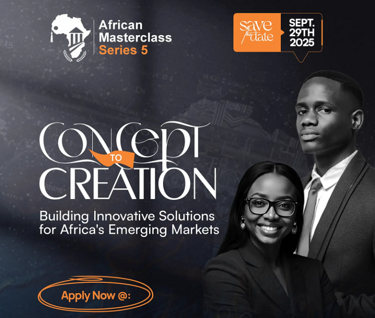 Apply Now: African MasterClass Series 5.0 | 12-Week Free Virtual ...