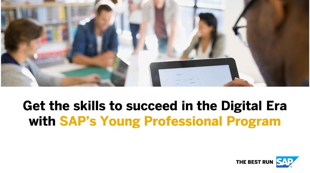 SAP Young Professionals Program 2025/26 for Young African Graduates ...