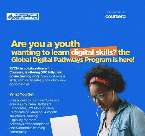 Refugee Youth Changemakers (RYCM) Global Digital Pathways Program | Fully Sponsored Access to ...