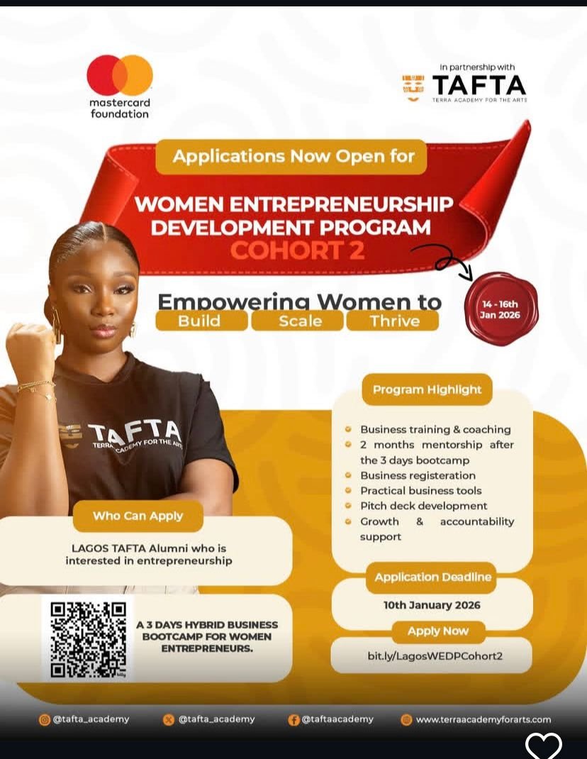 Call for Applications: Women Entrepreneurship Development Program (WEDP ...